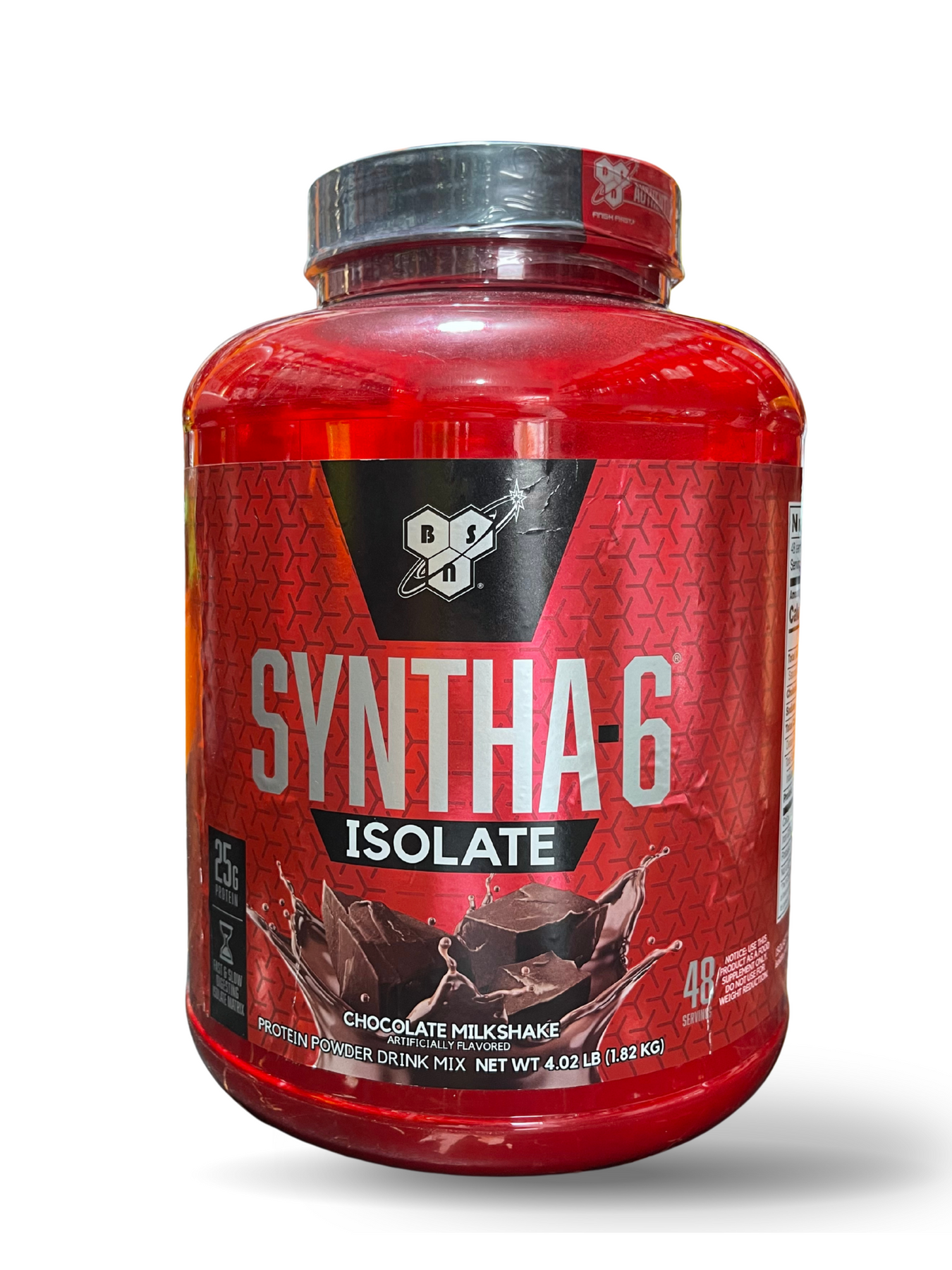 BSN Syntha-6 Isolate – Chocolate Milkshake (4.02 lbs | 48 Servings ...